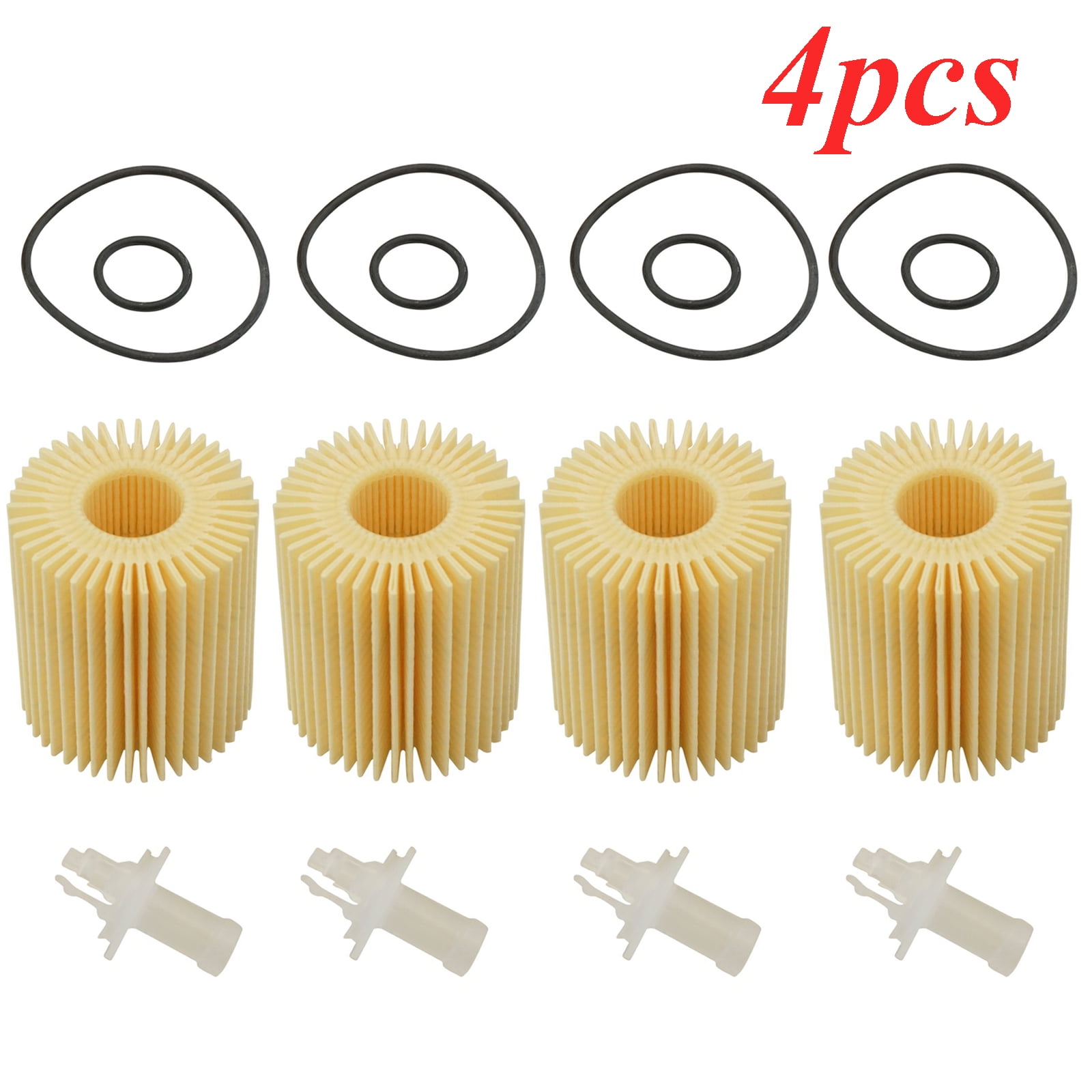 4 Pack For LEXUS OIL FILTER 2010-2023 GX460 04152-YZZA3 - Walmart.com