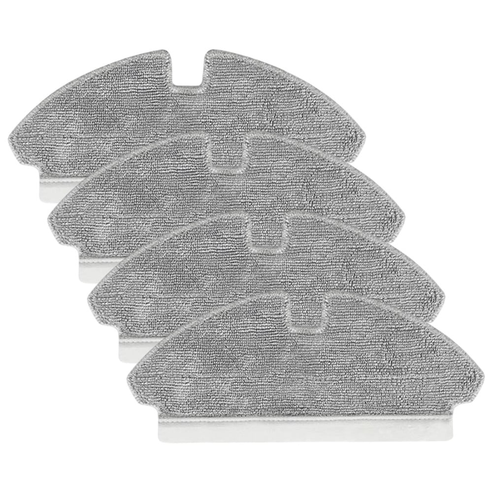 4 Pack For Mova M1 / For Trouver M1 Robot Vacuum Spare Parts Mop Cloth ...