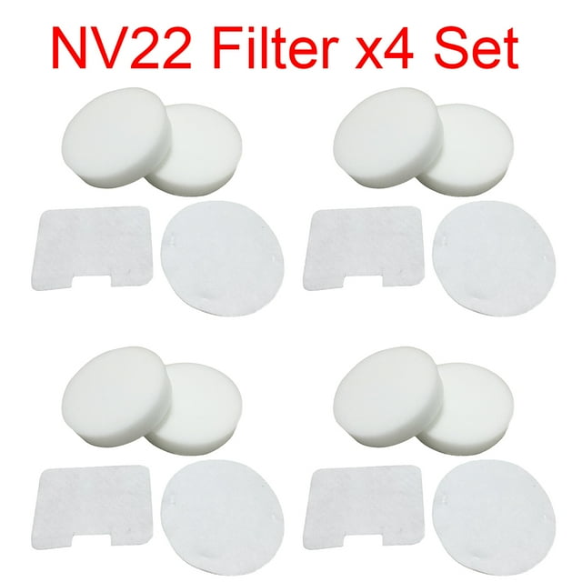 4 Pack For Shark Navigator NV22L Vacuum Filters Fits NV22 NV22L, NV26 ...