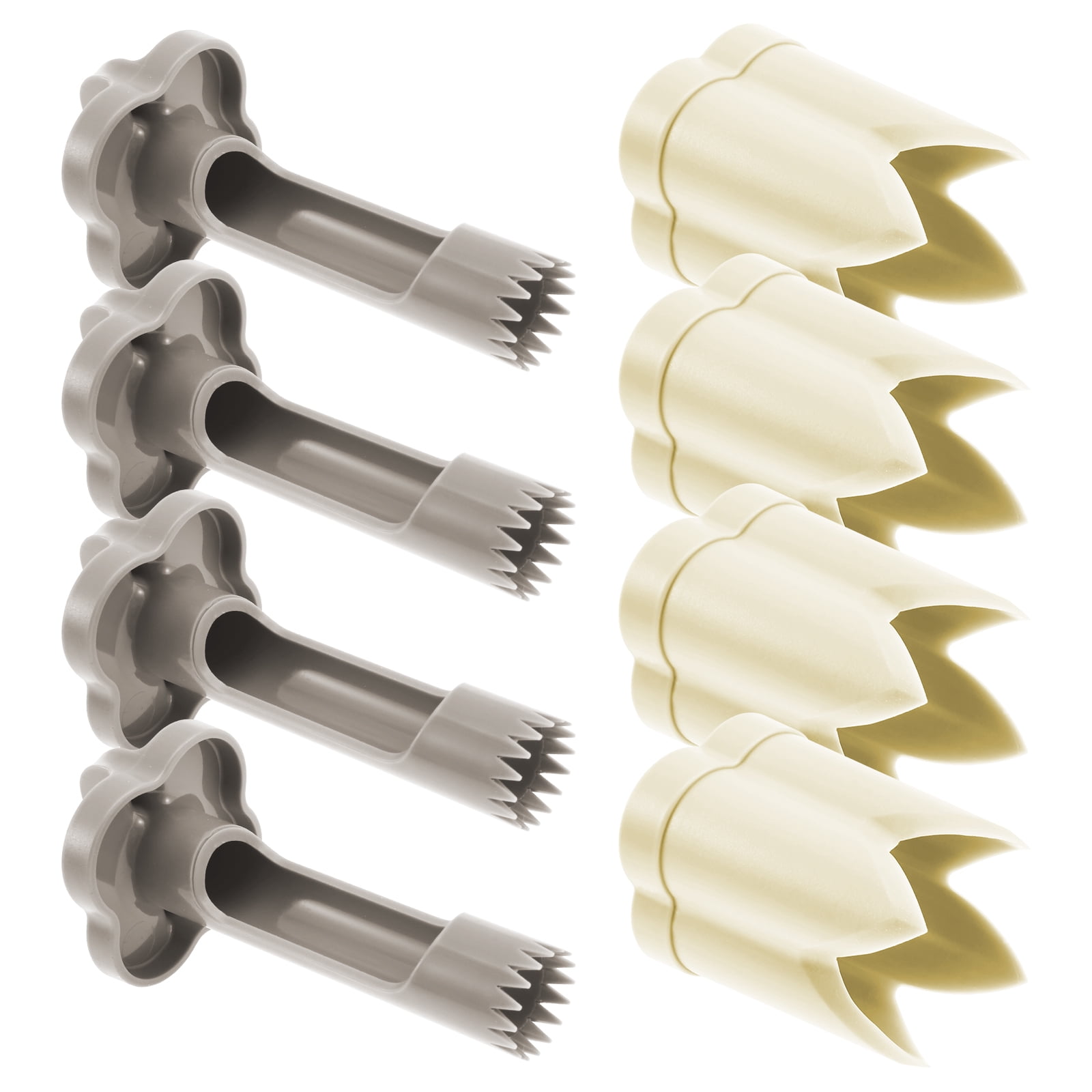 4 Pack Fruits Pepper Corer Kit Easy to Store Deseeder Slicer Versatile ...