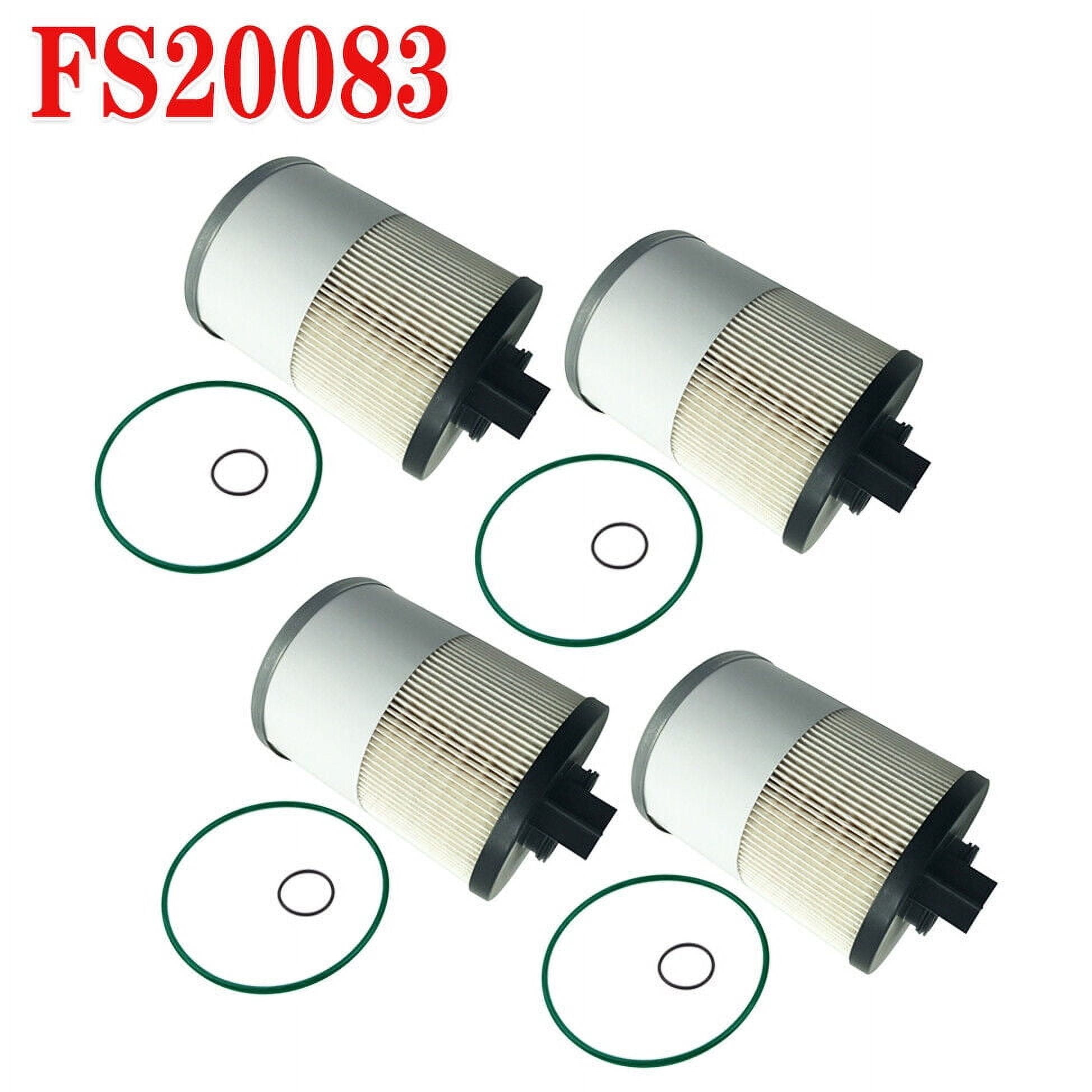 4 Pack Fuel Water Separator Filter For Detroit DD13 DD15 DD16 Diesel ...