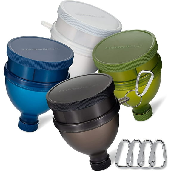 [4 Pack] Funnels for Filling Water Bottles with Protein Powder, 3 ...