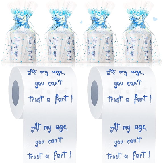 4 Pack Funny Easter Toilet Paper Roll 3 Ply at My Age You Can't Trust a ...