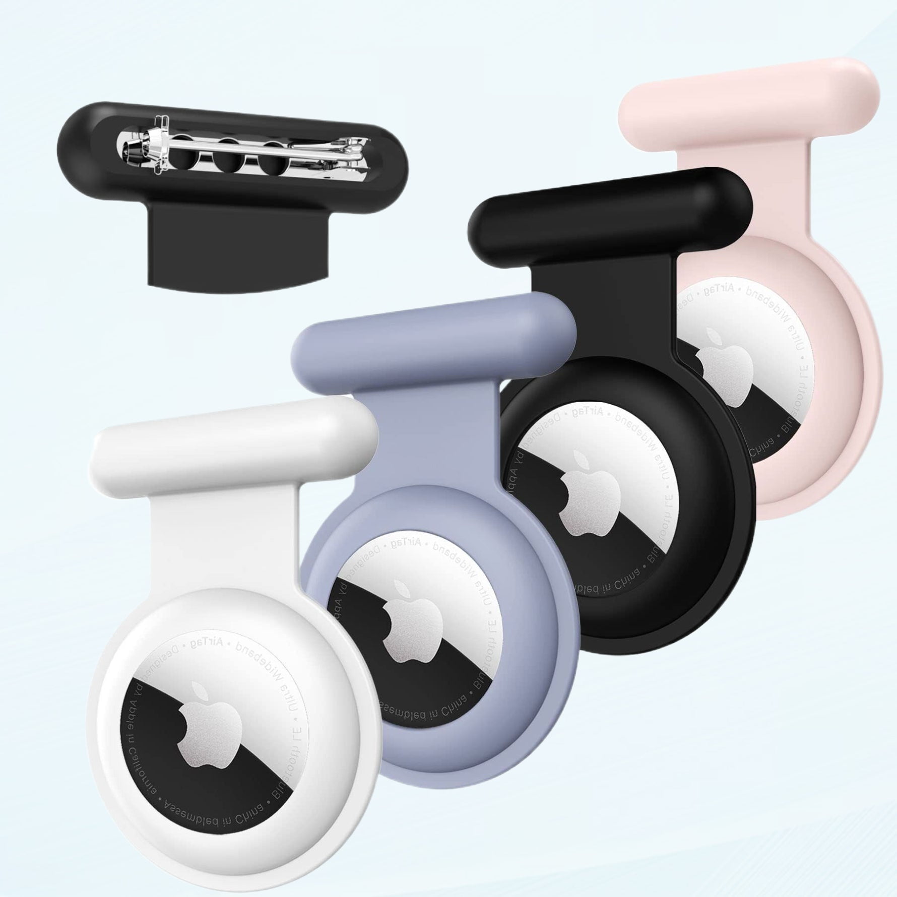 4 Pack GPS Tracker Case, Hidden Air Tag with Pin is suitable for kids ...
