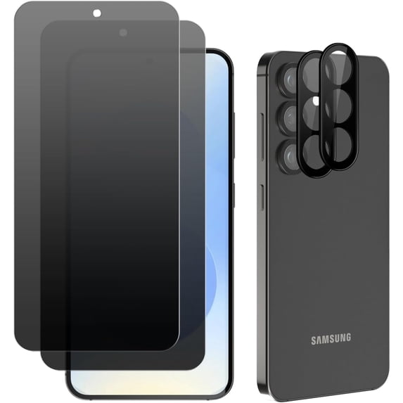 [4 Pack] Galaxy S24 FE Privacy Screen Protector, 2 Pack Privacy ...