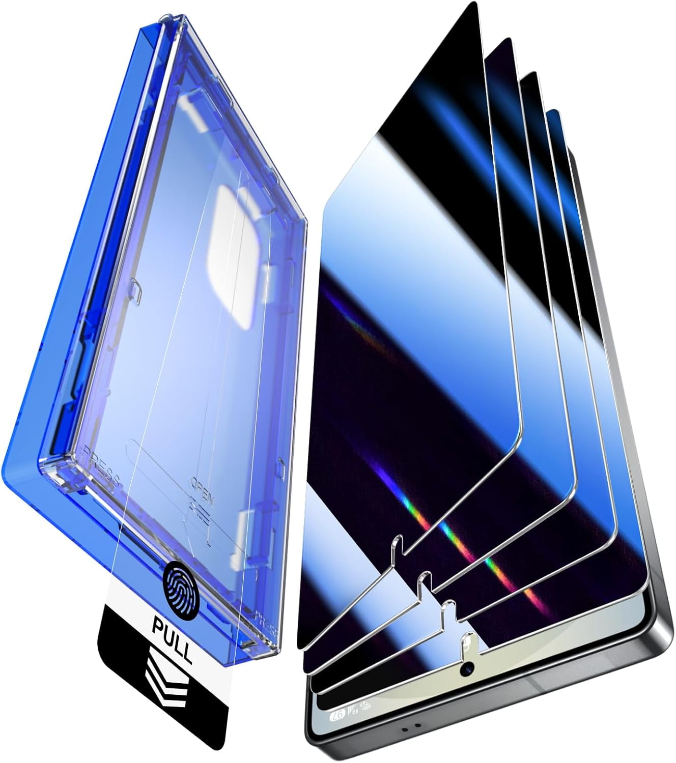 4 Pack for Galaxy S25 Ultra [6.9"] Privacy Screen Protector, 100% ...