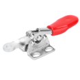 4-Pack Galvanized Iron Toggle Clamps with M4 Screws and Nuts, 27kg ...