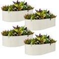 4 Pack Galvanized Raised Garden Bed, 8x4x2 ft Metal Planter Box for ...