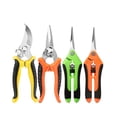 4 Pack Garden Pruning Shears, Stainless Steel Garden Shears, Gardening ...