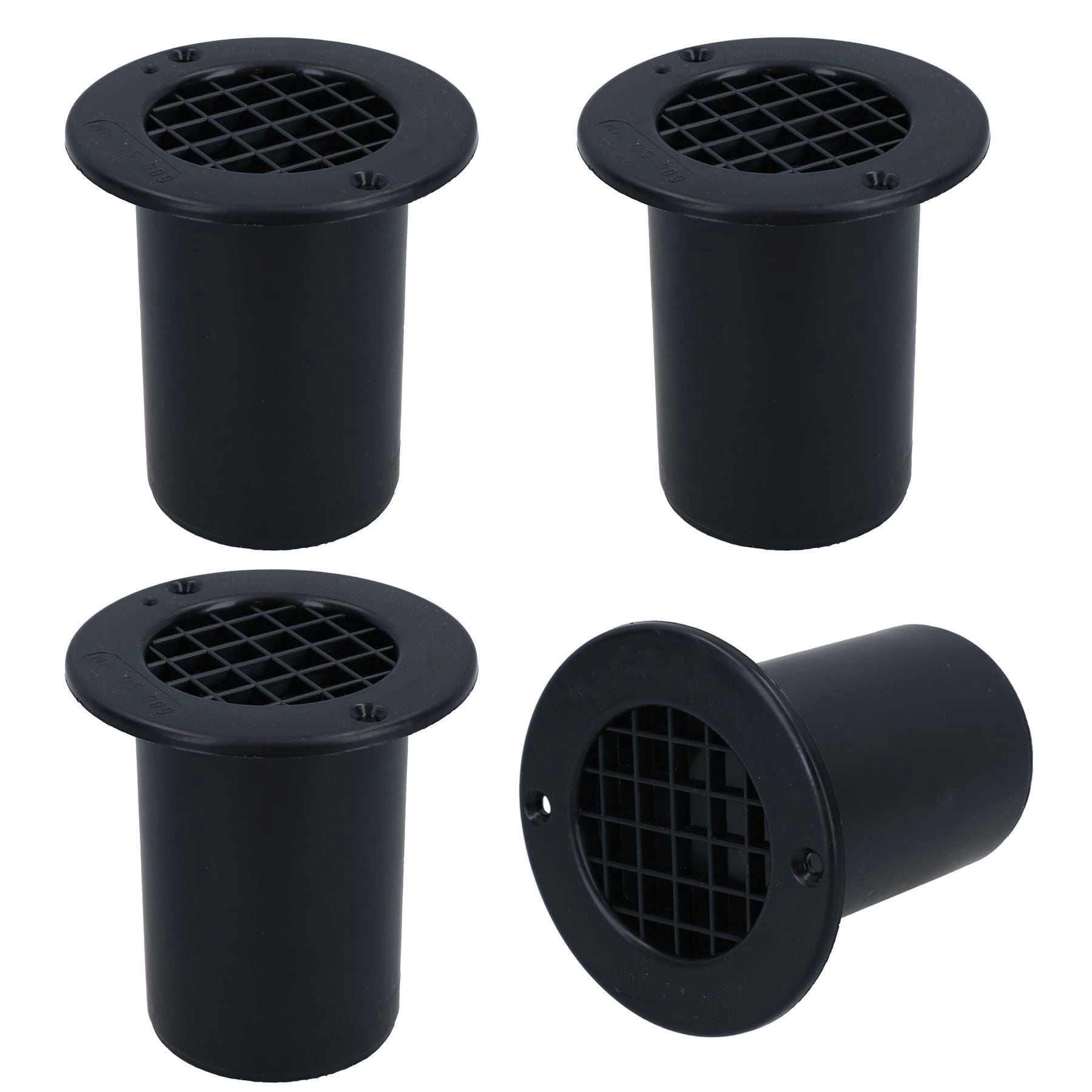 4 Pack Gas Drop Out Floor Vent 75mm Caravan Van Conversion Motorhome ...
