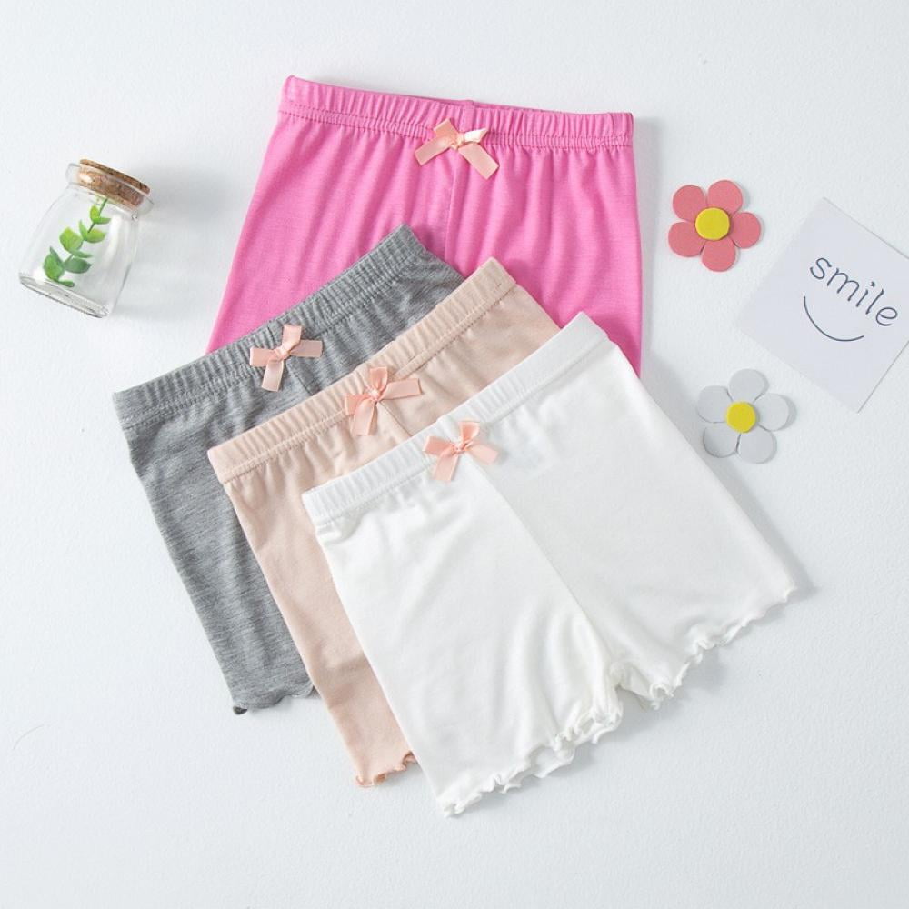 4 Pack Girls Safety pants Shorts Legging Kids Girls Avoid Accidental ...