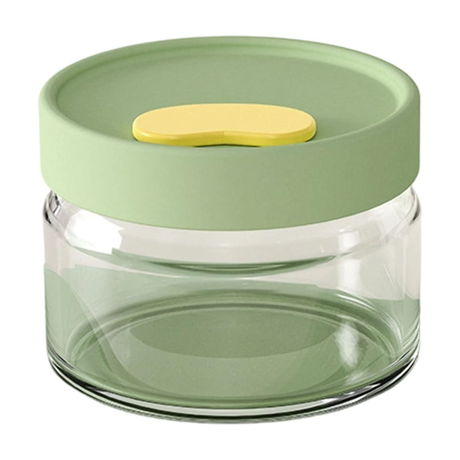 4 Pack Glass Jar With Airtight Lids, Clear Glass Food Storage Jar with ...