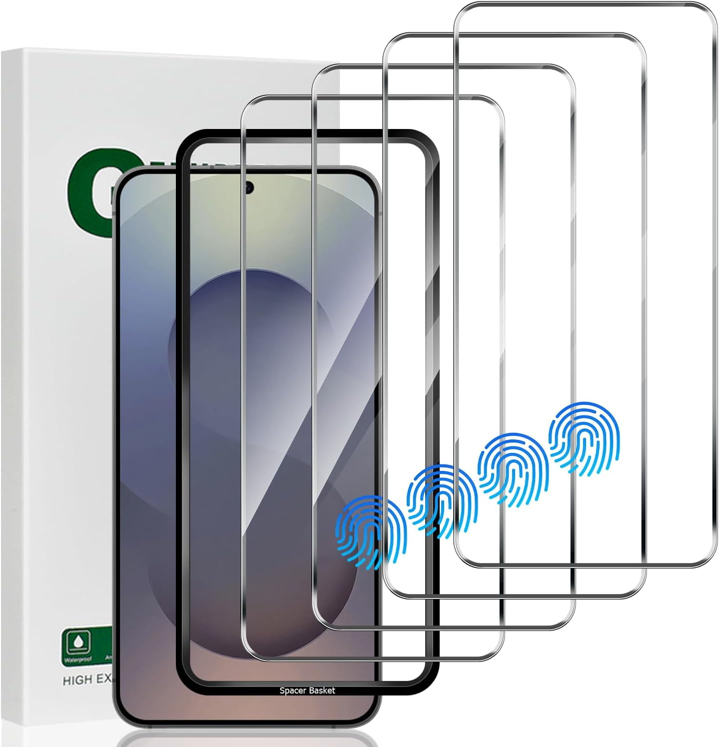 4 Pack Glass Screen Protector for Samsung Galaxy S25 Ultra [6.9 inch ...