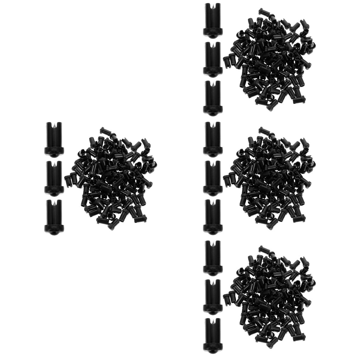 4 Pack Glue Bottle Anti-blocking Needle Lash Adhesive Pins Liquid Miss ...