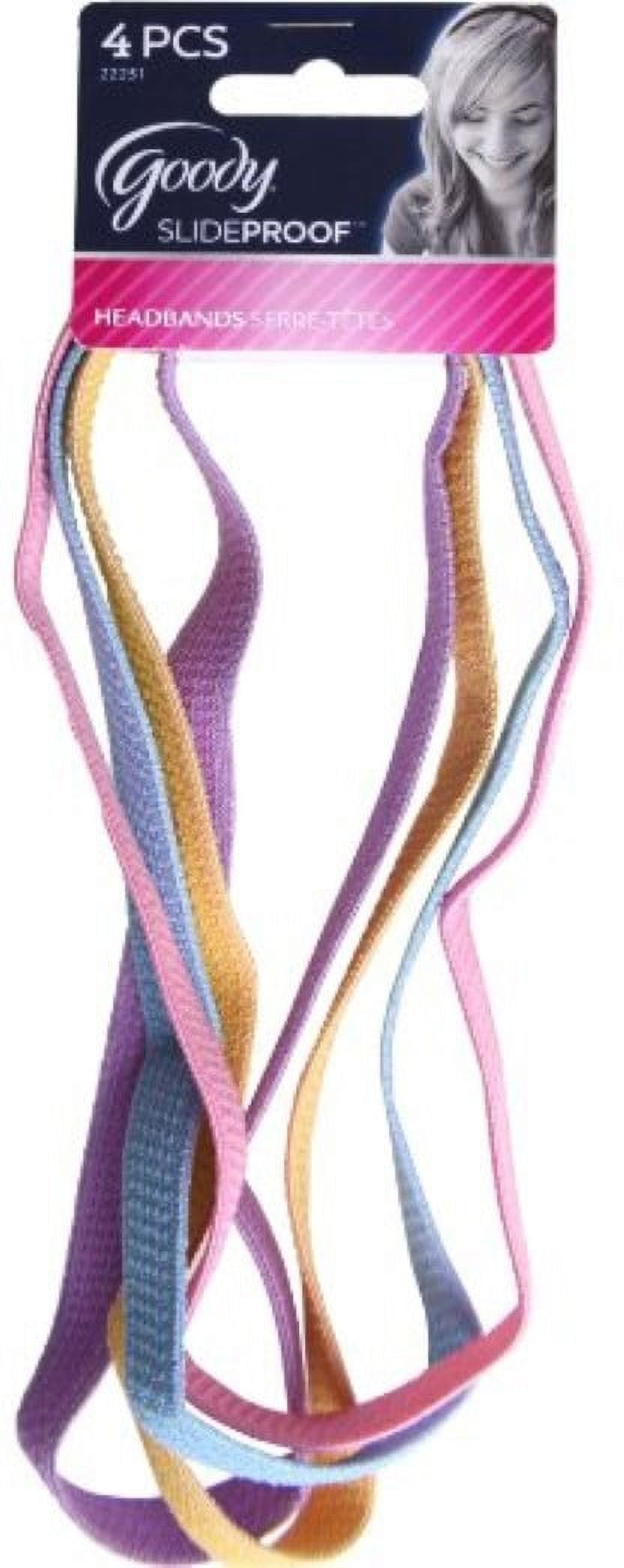 4 Pack - Goody Slide Proof Stayput, Girls Thin No Slide 4 ea - Walmart.com