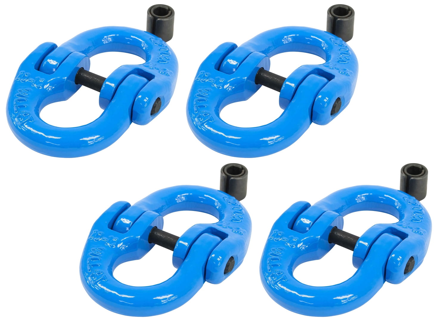 (4 Pack) Grade 100 3/8" Forged Alloy Steel Hammerlock Coupling Link ...