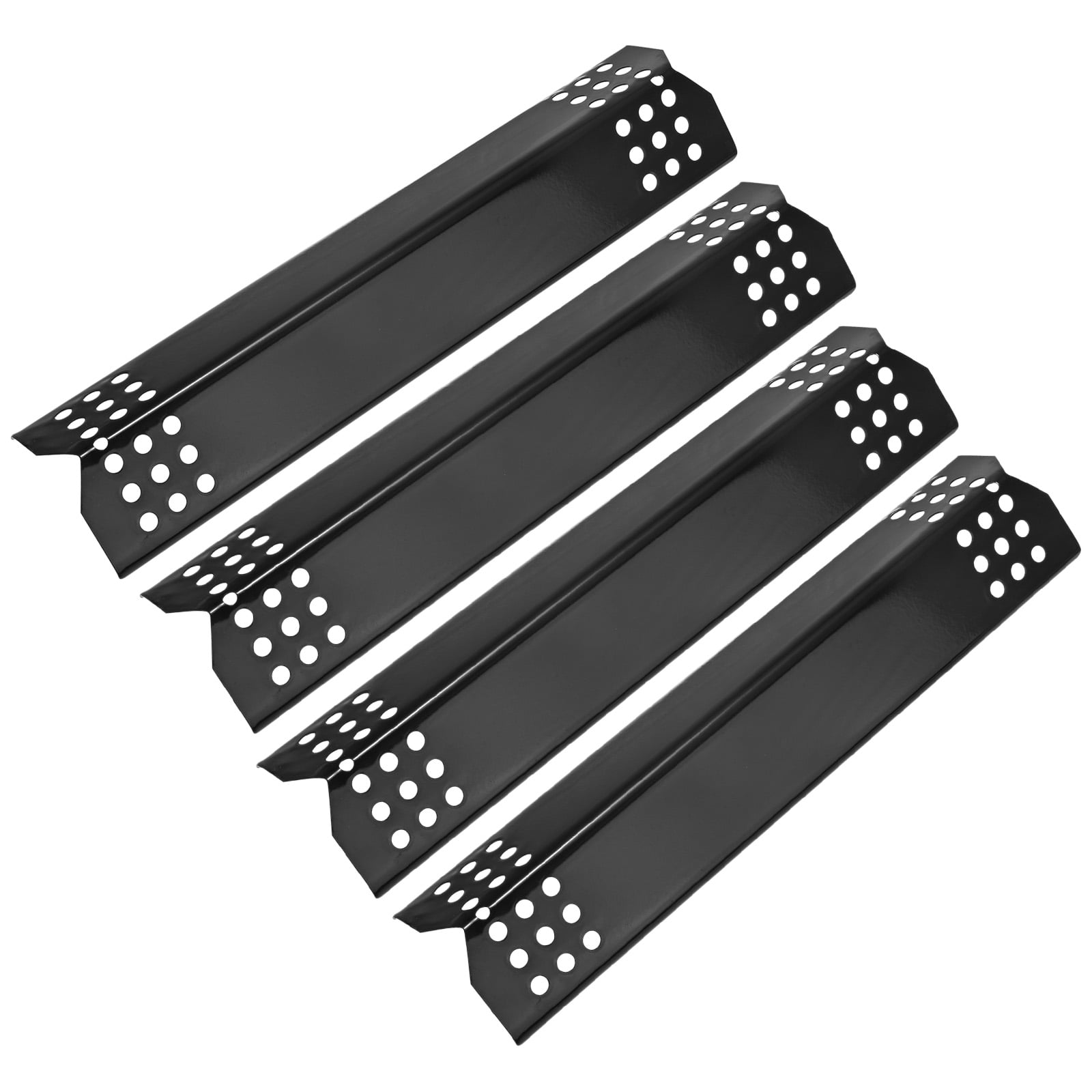 4-Pack Grill Heat Plates Replacement Parts, 14.6" Porcelain Steel Heat ...