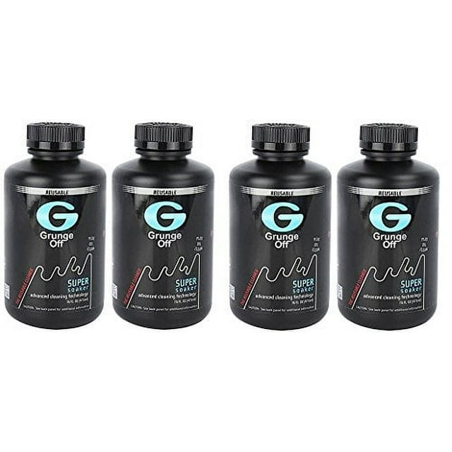4 Pack Grunge Off Super Soaker Glass Pipe Cleaner - 16.9oz 4x[025100 ...