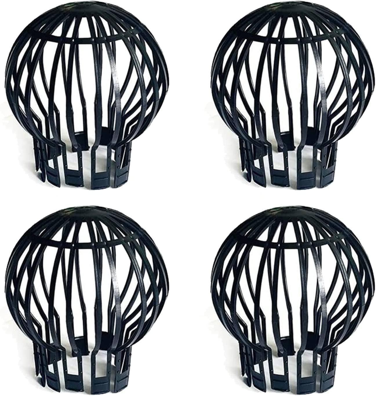 4 Pack Gutter Strainers Flexible Plastic Gutter Mesh Gutter Guards Keep ... 4 Pack Gutter Strainers Flexible Plastic Gutter Mesh Gutter Guards Keep ...