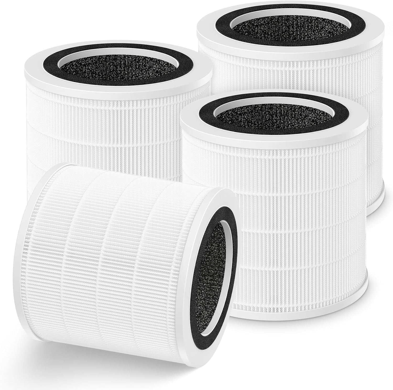 4 Pack H7126 Replacement Filter for GoveeLife H7126 Mini Air Purifier ...