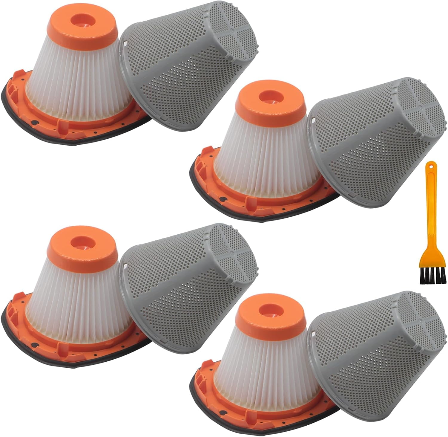 4 Pack HEPA Filters Compatible with BLACK+DECKER 20V MAX POWERCONNECT ...