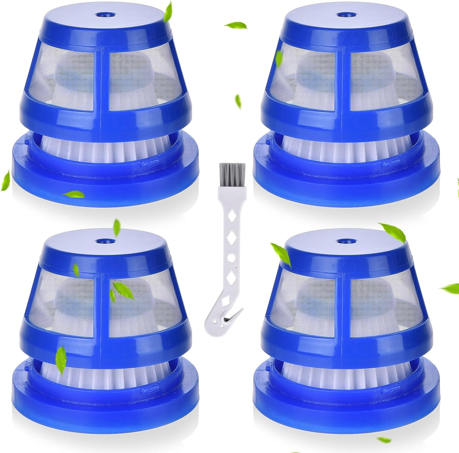 4 Pack HEPA Vacuum Filter for Eufy HomeVac H11 / H11 Pure / H20 ...