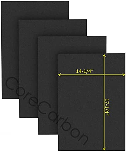 4-Pack HRF-A300 Exact Fitment Pre-Filter Designed to Fit Honeywell ...