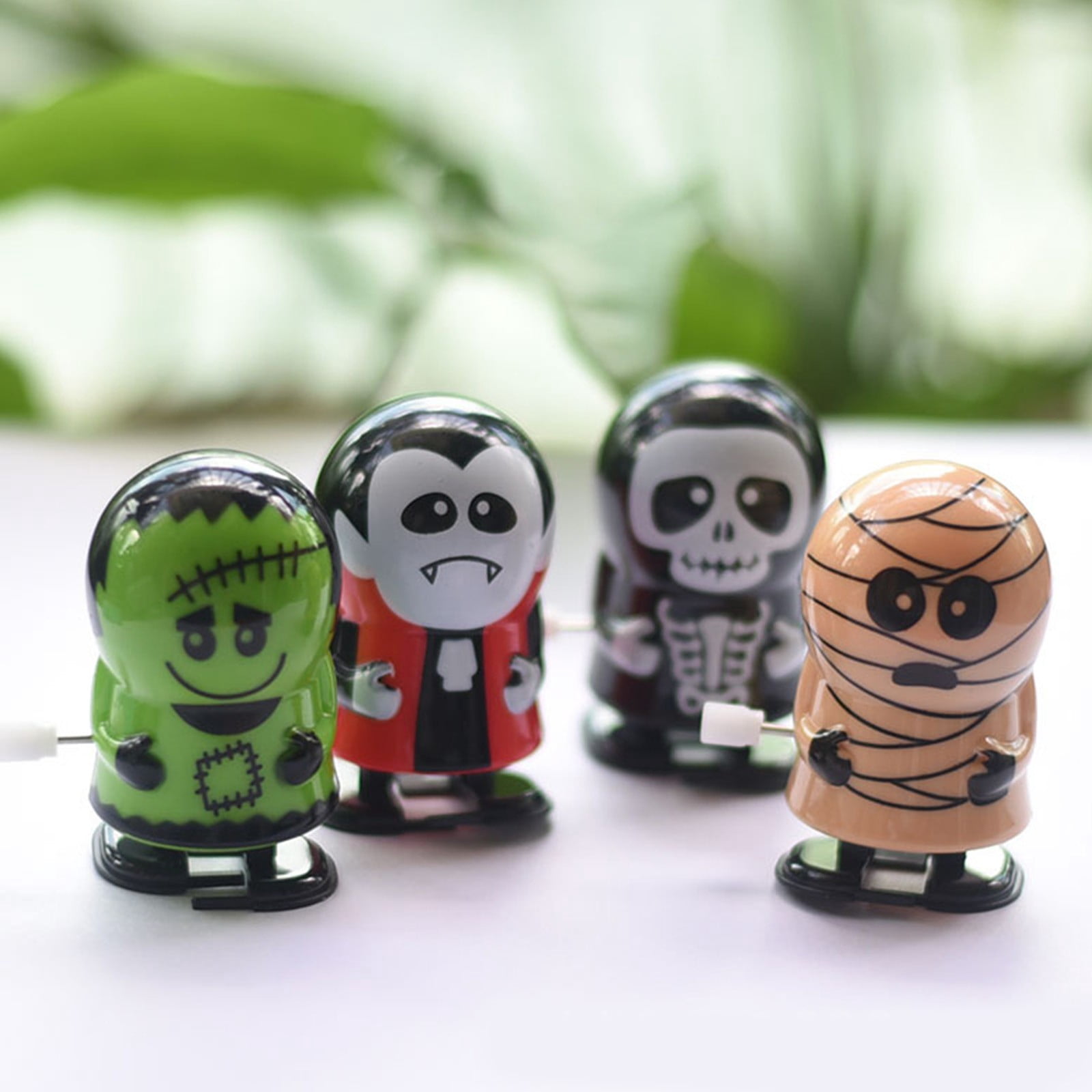 4 Pack Halloween Clockwork Walking Shaking Rotating Toys For Kids And ...
