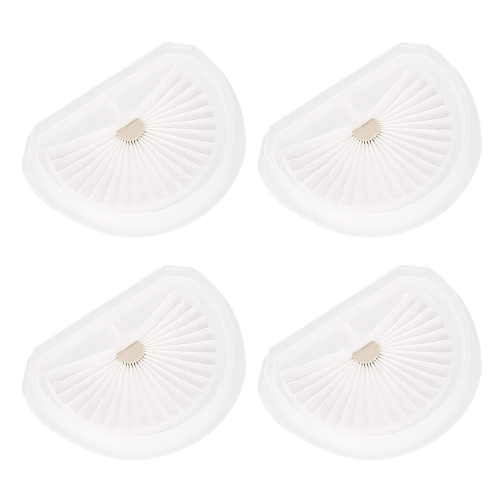 EXCIXING 4 Pack Hand Vacuum Filters, Replacement Filters for Black and ...