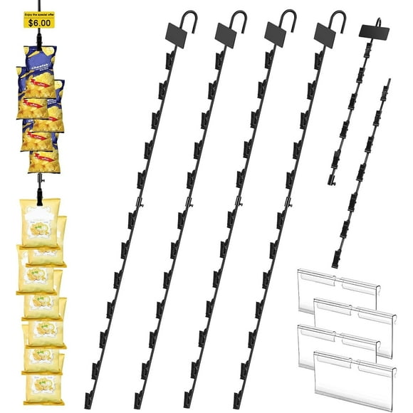 Shop Durable Chip Clip Racks and Snack Displays for Home and Retail