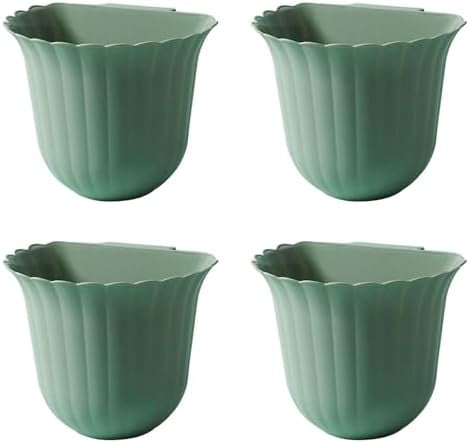4 Pack Hanging Trash Can, Hanging Kitchen Bins Over-Cabinet Trash Can ...