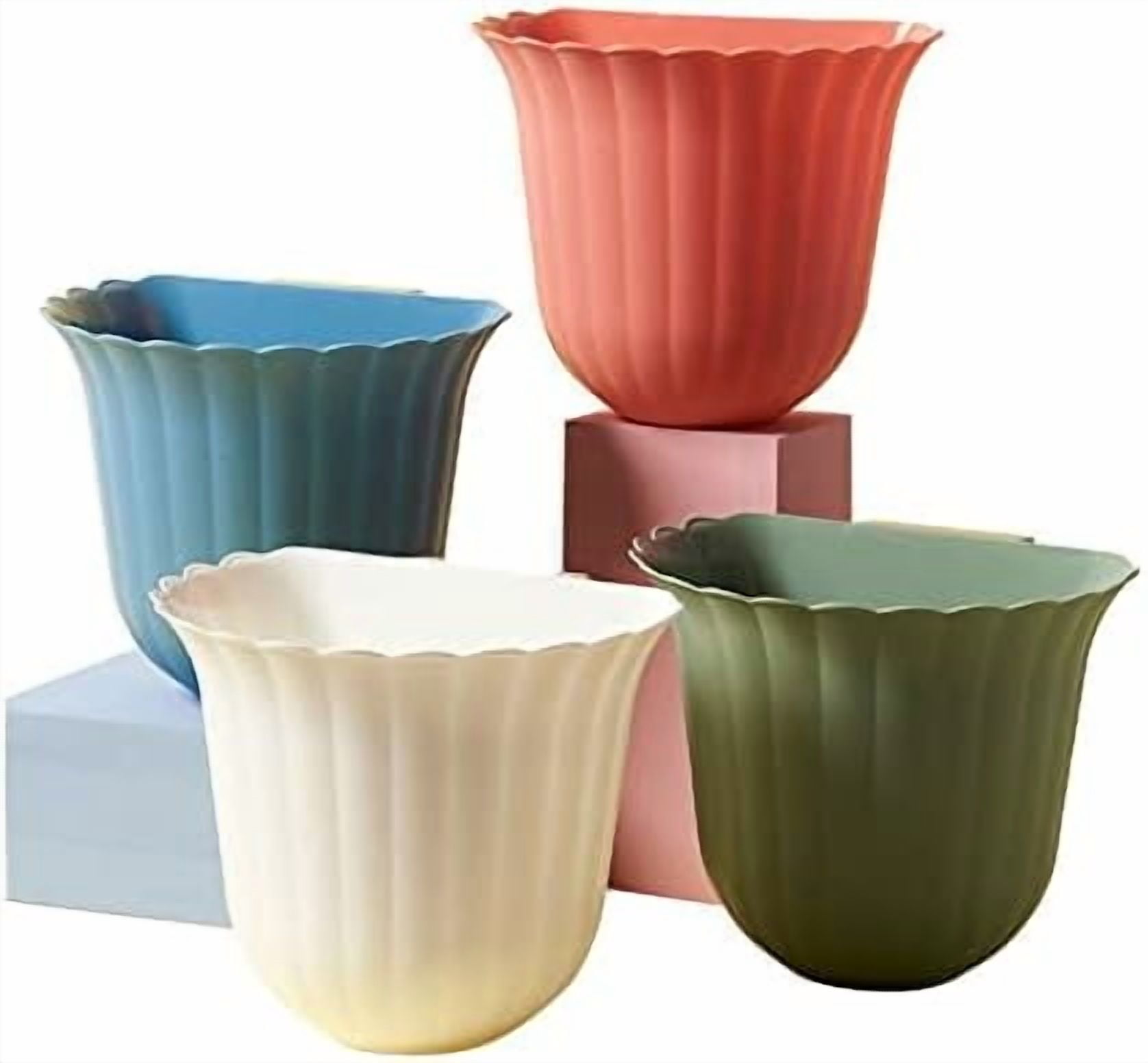 4 Pack Hanging Trash Can, Hanging Kitchen Bins Over-Cabinet Trash Can ...