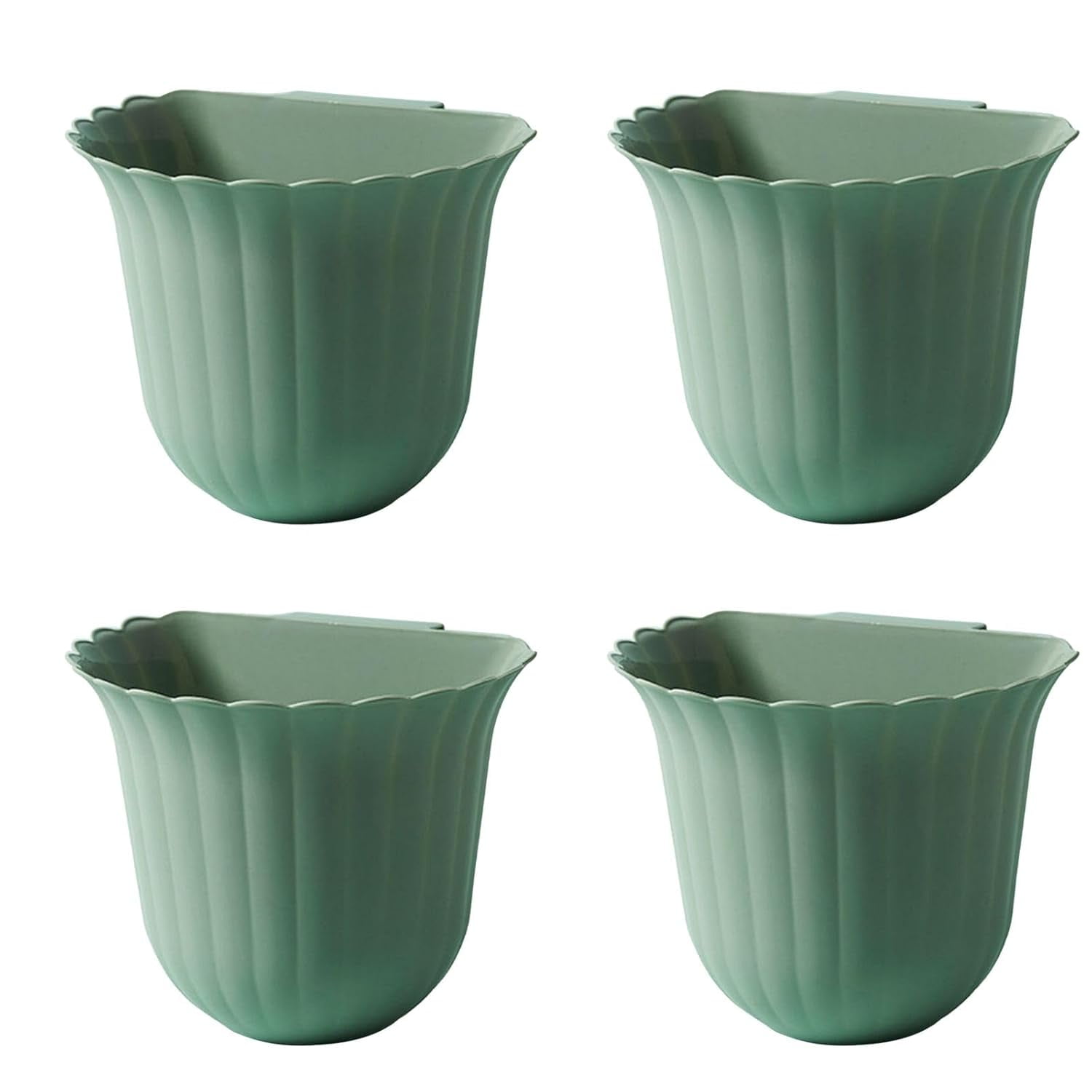 4 Pack Hanging Trash Can, Hanging Kitchen Waste Bins Over-Cabinet Trash ...