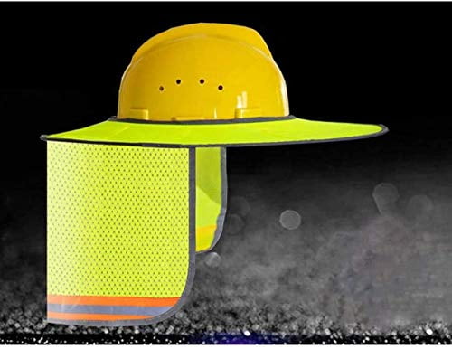 4 Pack Hard Hat Sun Shade Sun Shield,Full Brim Mesh Neck Sunshade ...