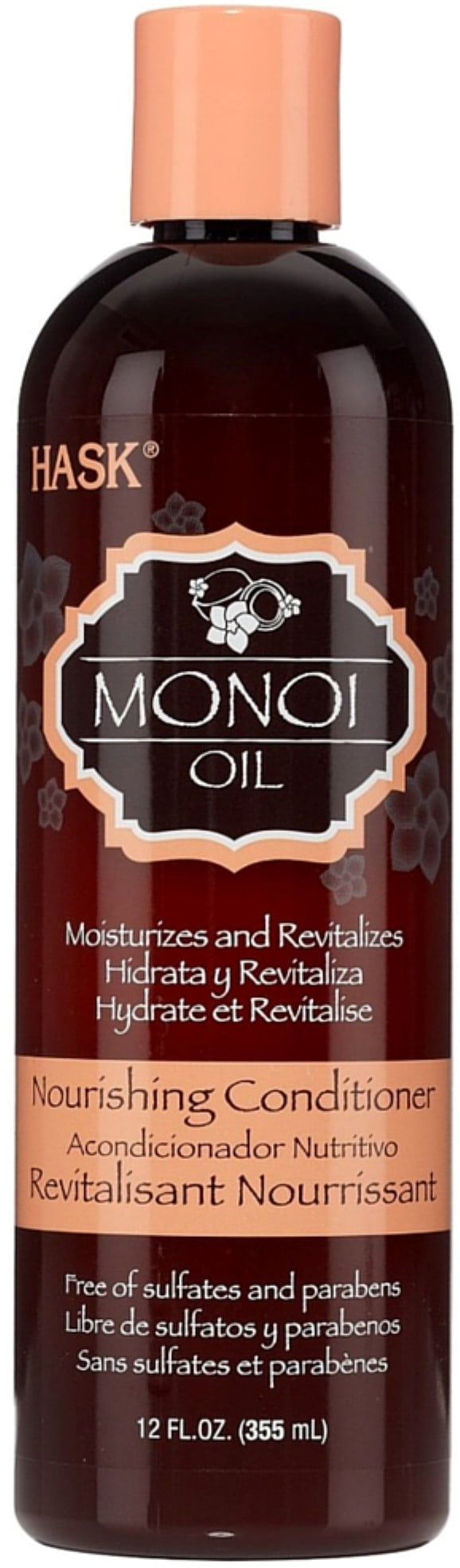 4 Pack - Hask Monoi Oil Nourishing Conditioner 12 oz - Walmart.com