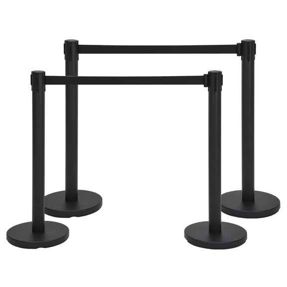 Retractable Crowd Control Barriers