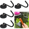 4 Pack Heavy Duty Magnetic Grill Hooks, Magnet Hooks for Grill Utensils ...