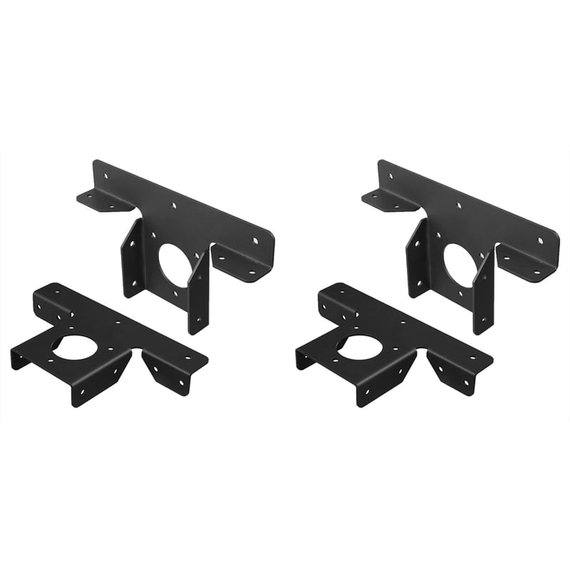 4 Pack Heavy Duty Pergola Corner Brackets Extension 3-Way T Brackets ...
