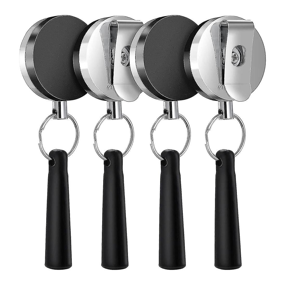 4 Pack Heavy Duty Retractable Pull Pen Pencil Holder For Markers And ...