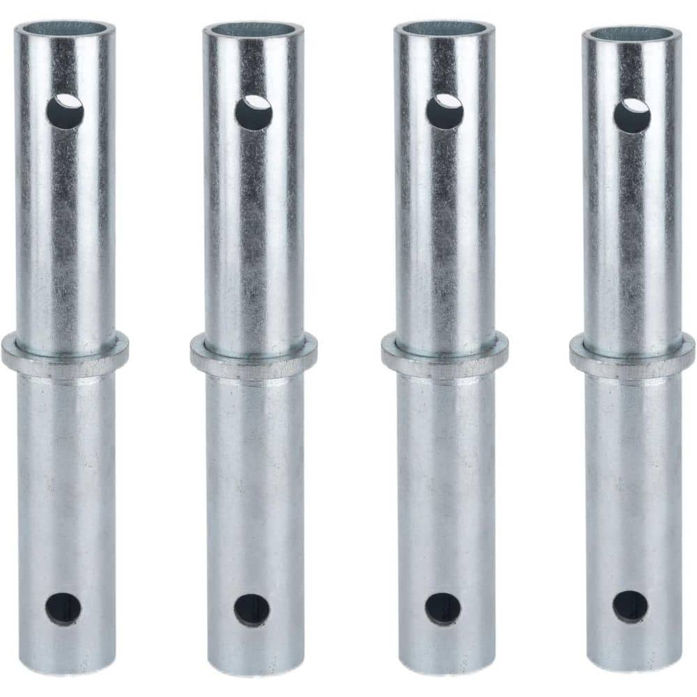 4 Pack Heavy Duty Scaffolding Coupling Pin 1-5/16 OD x 9 L Galvanized ...