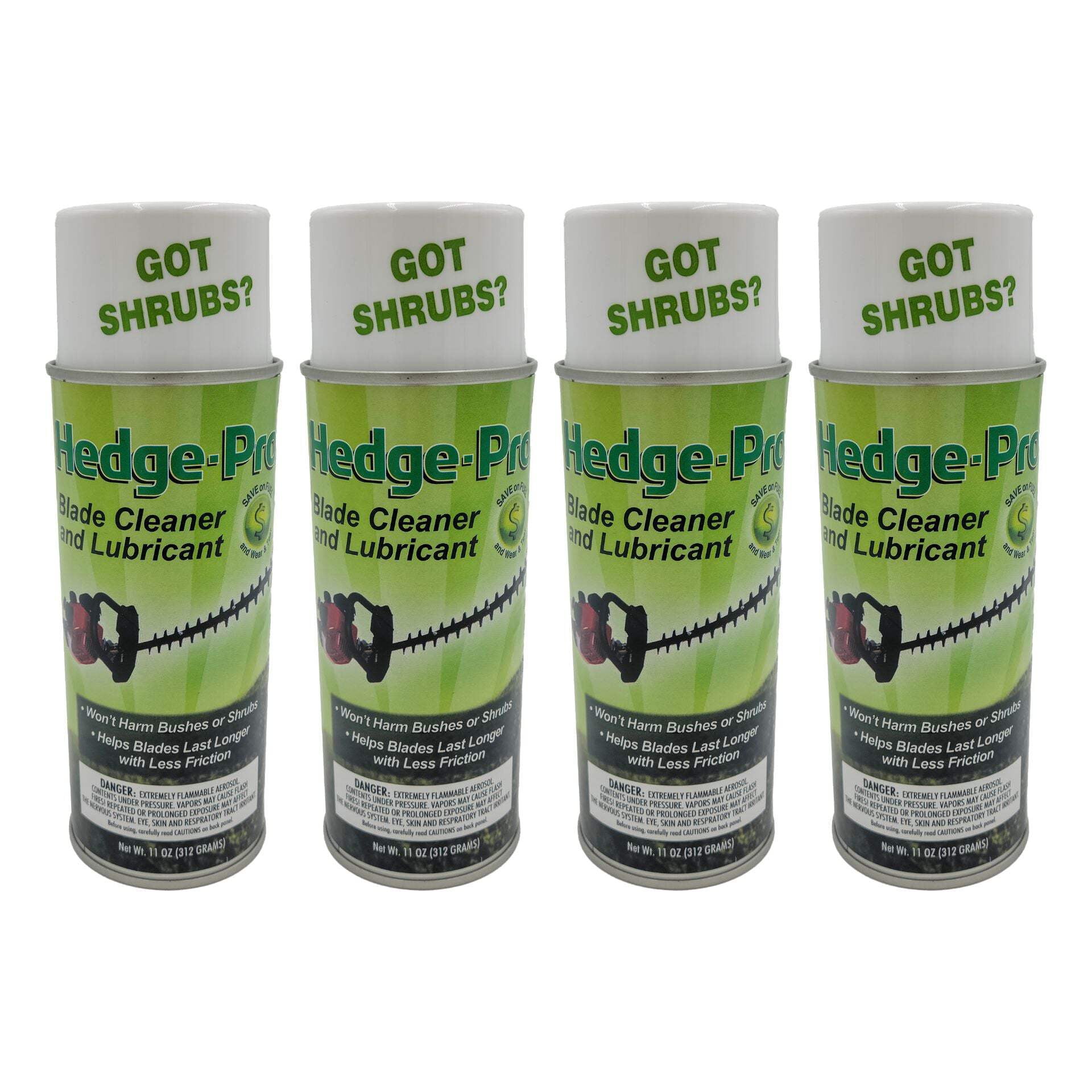 4-Pack Hedge-Pro Hedge Trimmer Lubricant & Cleaner - Walmart.com