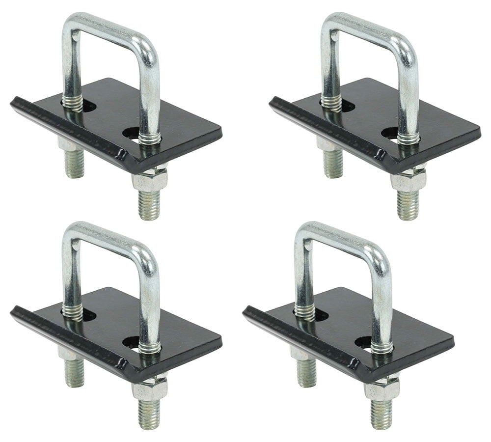 (4 Pack) Hitch Tightener U Bolt - Heavy Duty Zinc Plated Anti-Rattle ...