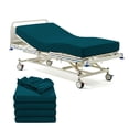 4 Pack Hospital Bed Fitted Sheets 36" x 80" x 6" Deep – 100% Egyptian ...