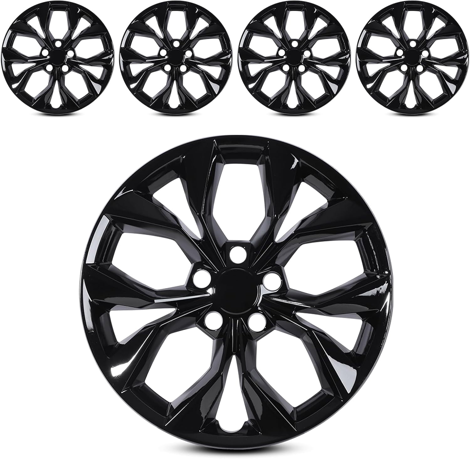 4-Pack Hubcaps for 2023 2024 2025 Honda CR-V LX model,17" Steel Wheel ...