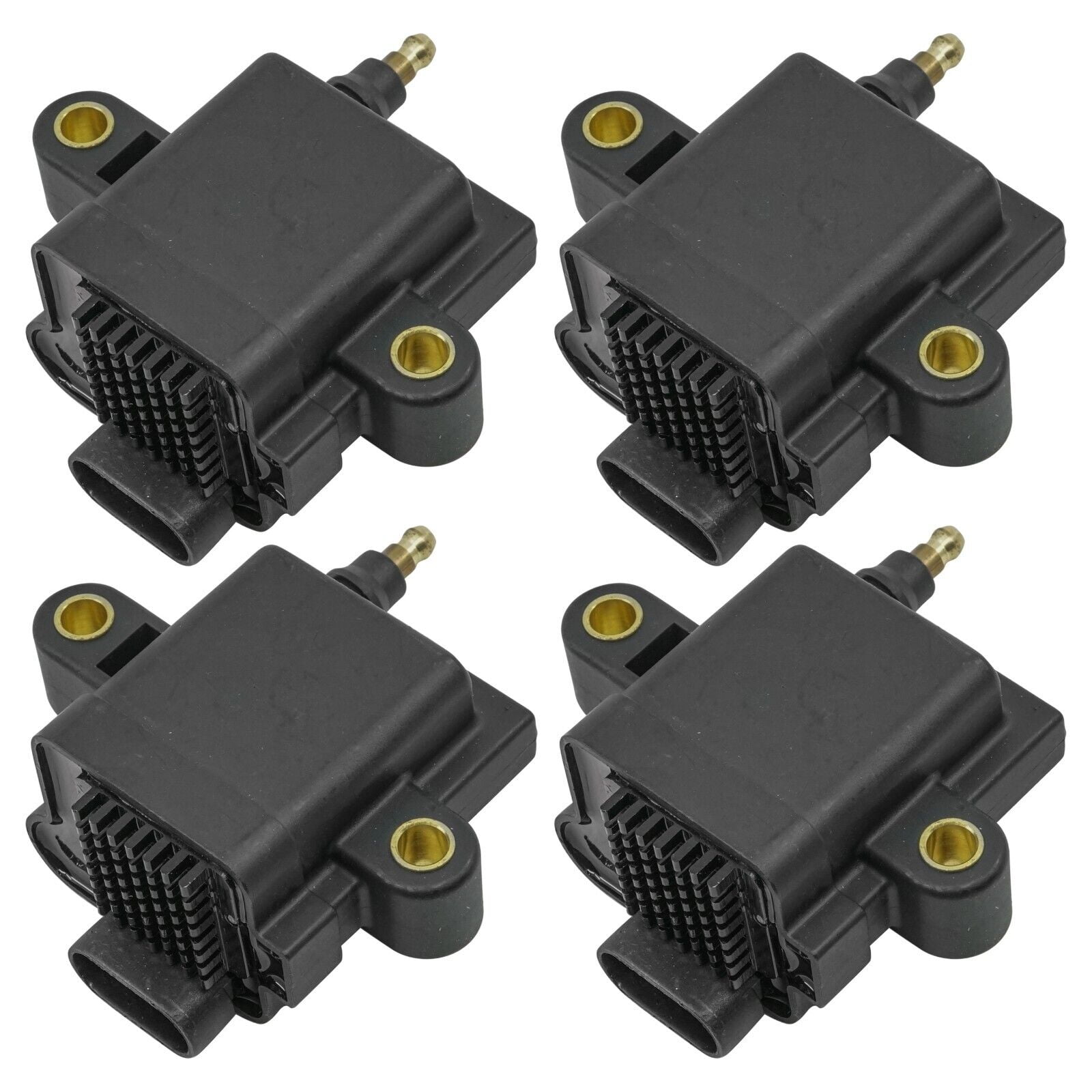 4-Pack Ignition Coils for Mercury Outboard 40 50 60 Hp EFI 4Cyl 4 ...