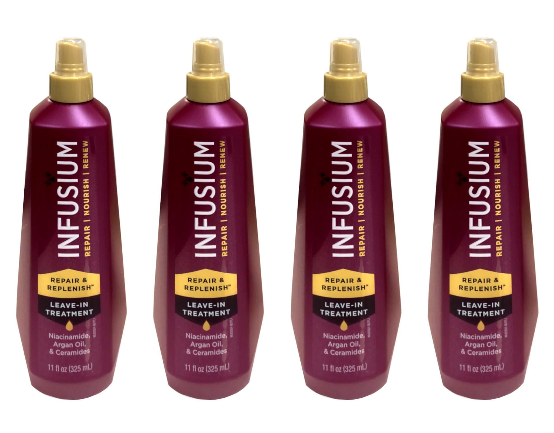 4 Pack Infusium Moisturize & Replenish Leave-in Hair Treatment Spray 13 ...