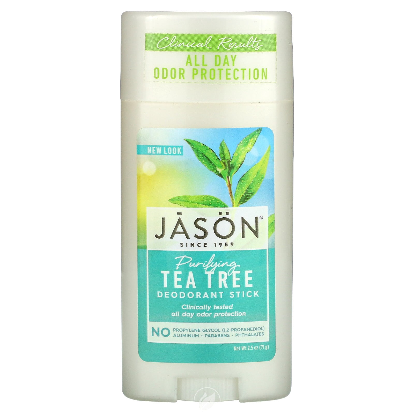 JASON NATURAL PRODUCTS DEOD STK,TTREE,ALU&PAR FR, 2.5 OZ - Walmart.com