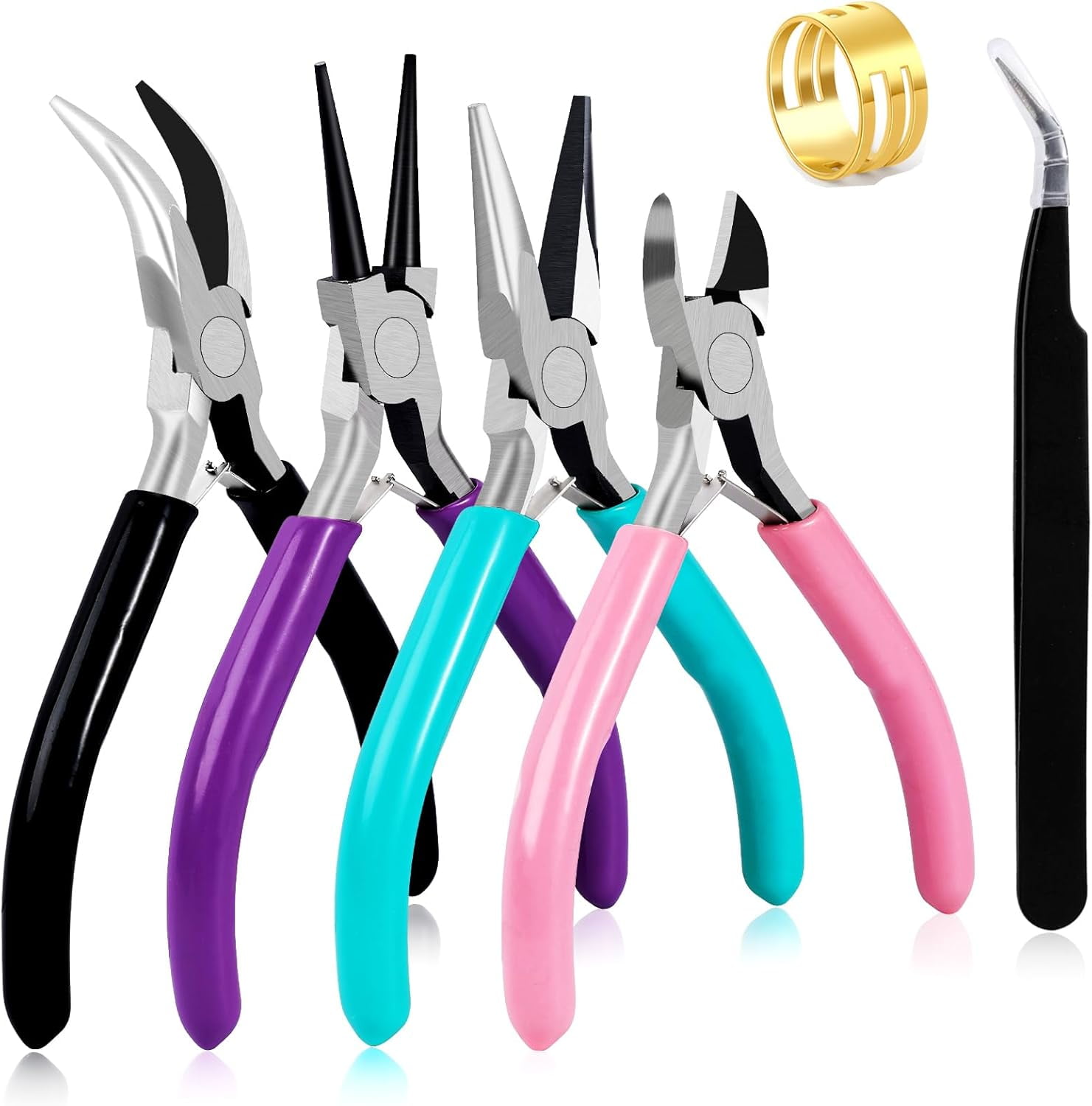 MRSXXNTY Jewelry Making Pliers Tools Kit, Needle Nose Pliers, Chain ...