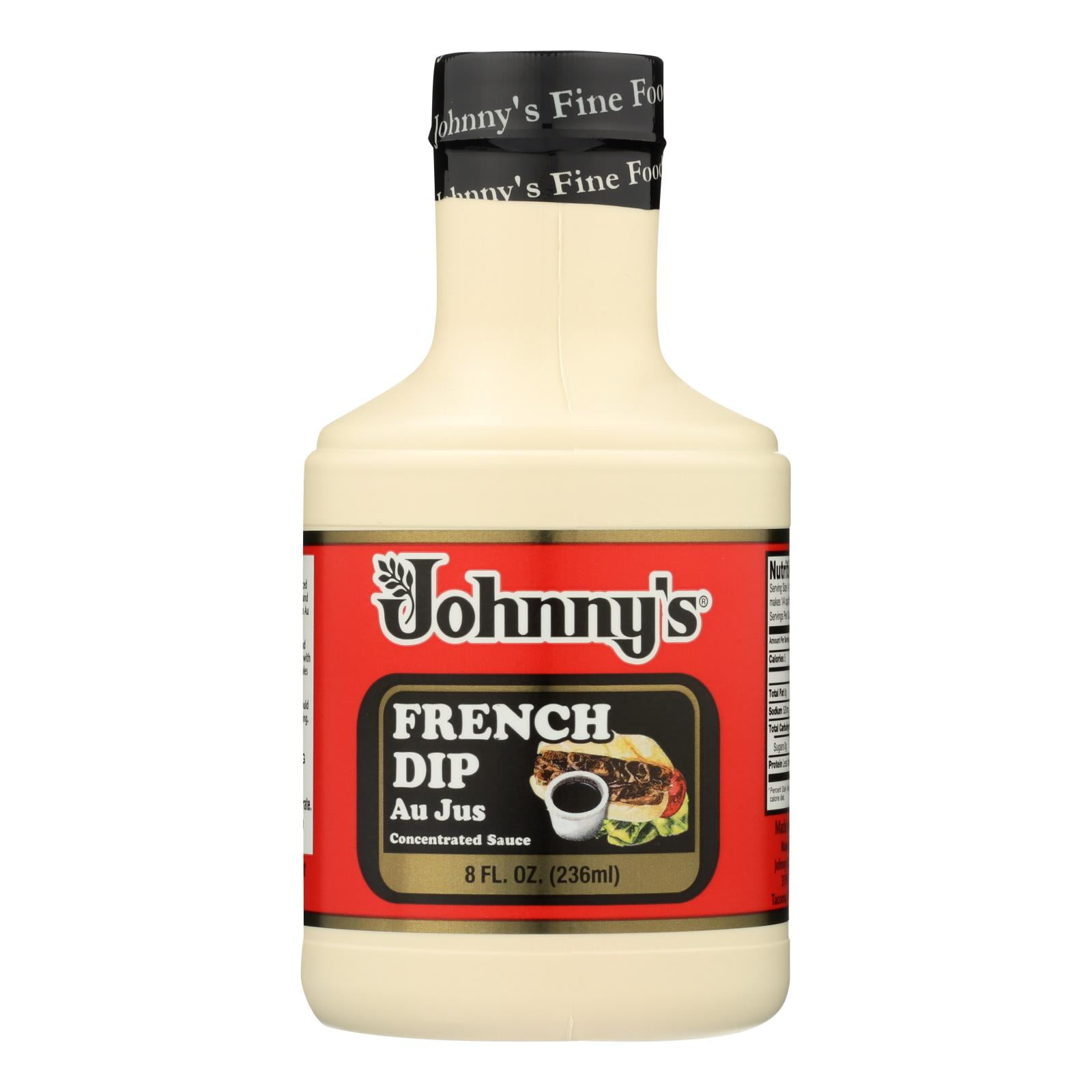 (4 Pack)Johnny's - French Dip Au Jus Concentrated Sauce, 8 oz ...