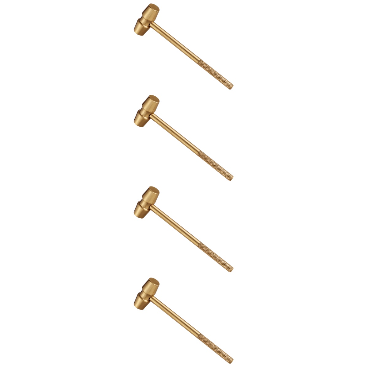 4 Pack Kids Clothes Gold Decor Hammer Shaped Decor Brass Hammer Statue ...